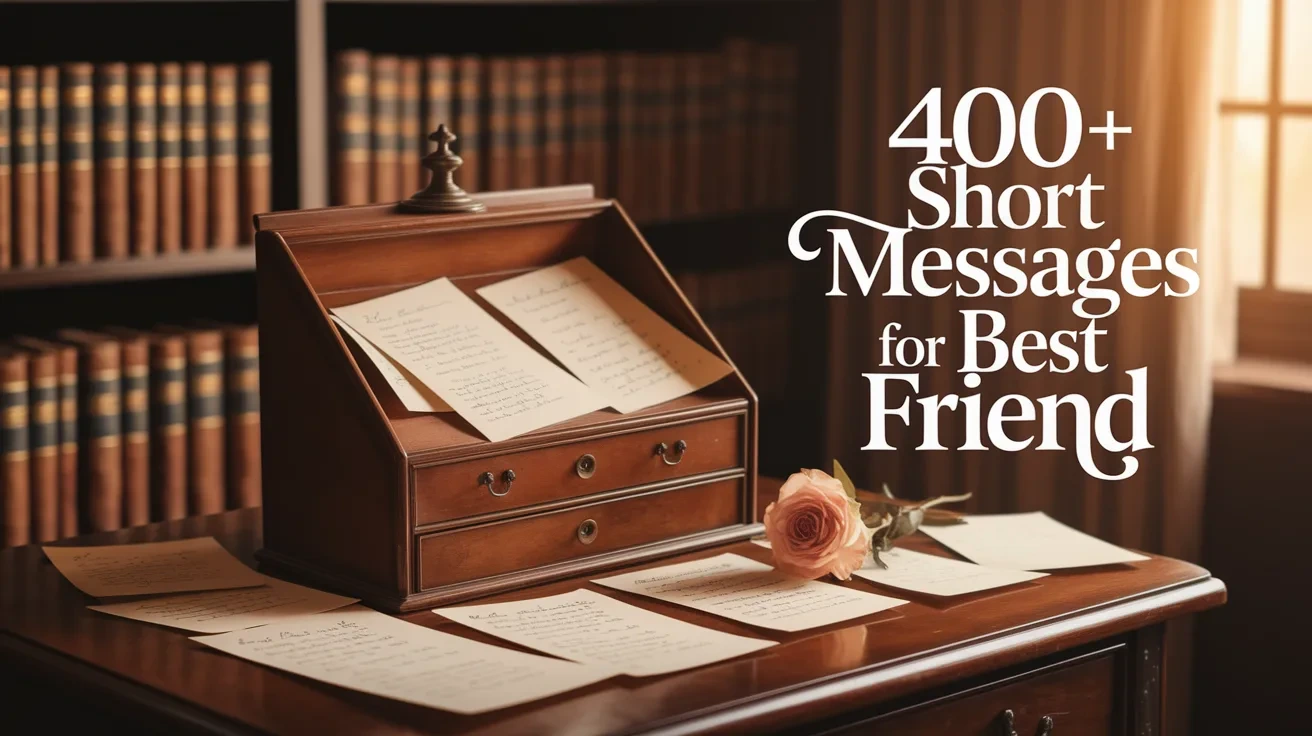 400+ Short Messages for Best Friend - Motivational Globe